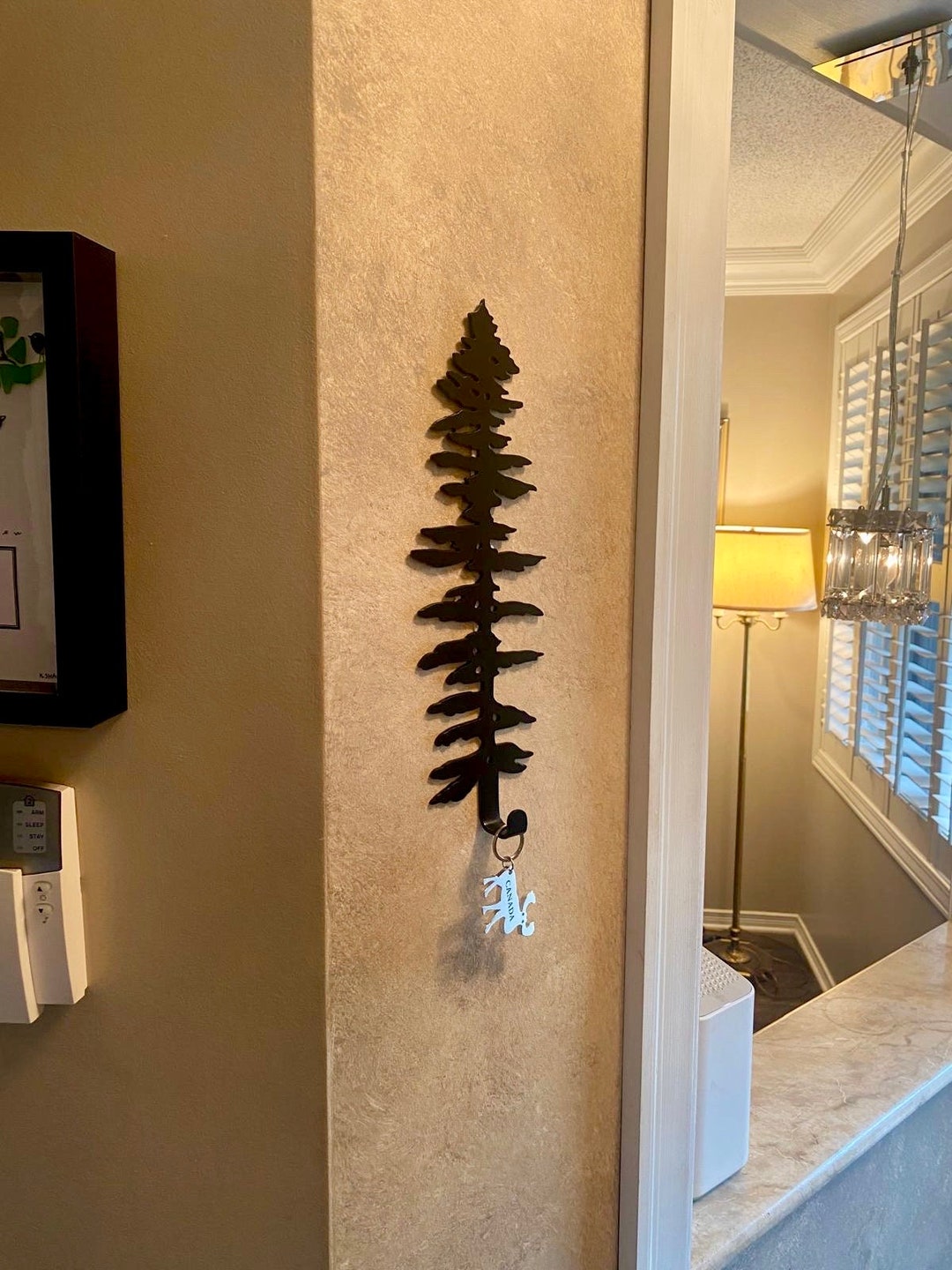 Tree Key Holder / Metal Tree Keyhook / Tree Metal Hook / Forest Home ...