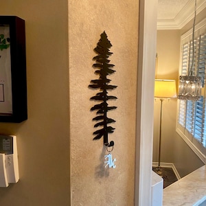 Tree Key Holder / Metal Tree Keyhook / Tree Metal Hook / Forest Home ...