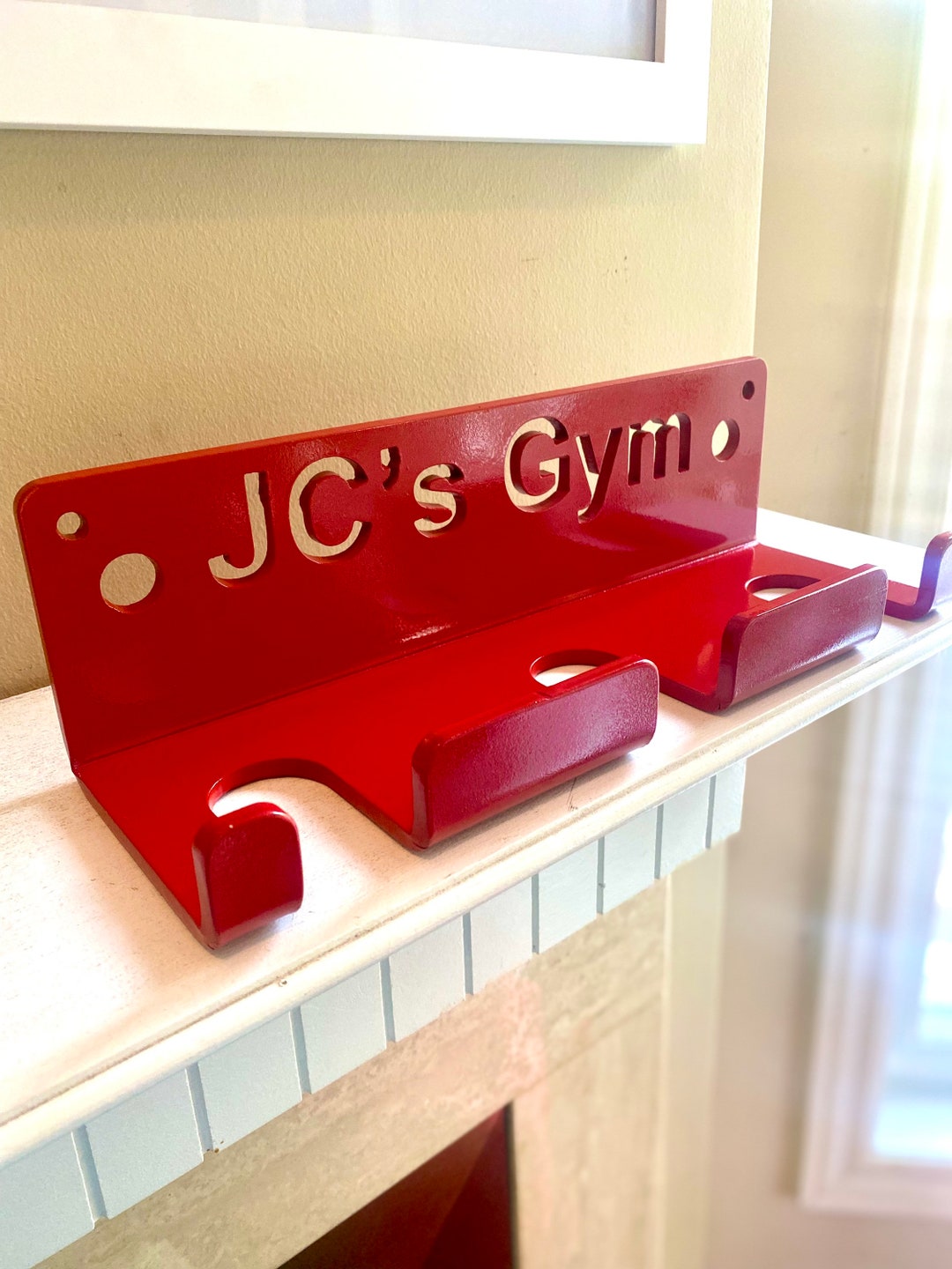 Triple Barbell Hook Multiple Colours & Personalized / Custom Barbell ...