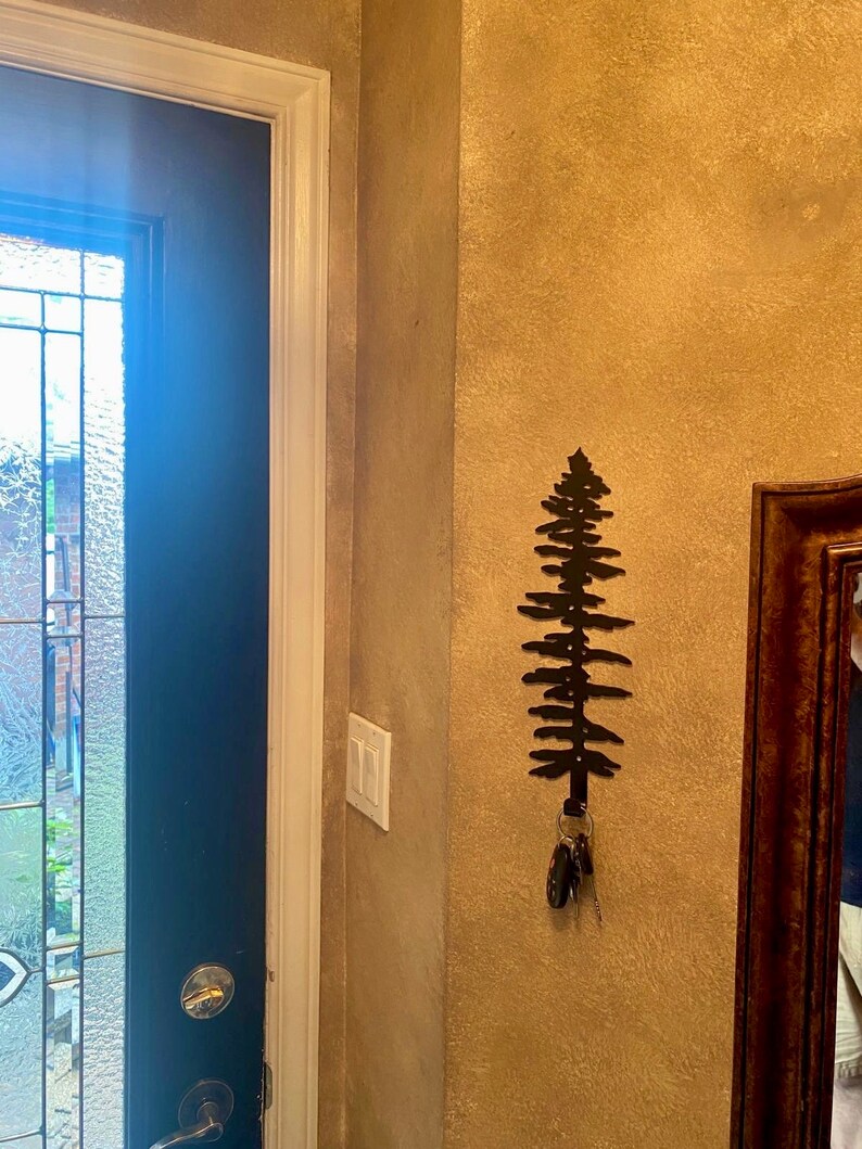 Tree Key Holder / Metal Tree Keyhook / Tree Metal Hook / Forest Home ...