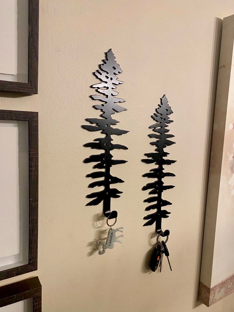 Tree Key Holder / Metal Tree Keyhook / Tree Metal Hook / Forest Home ...