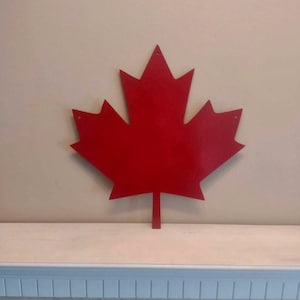 Metal Maple Leaf /maple Leaf Wall Art / Maple Leaf Home Decor ...