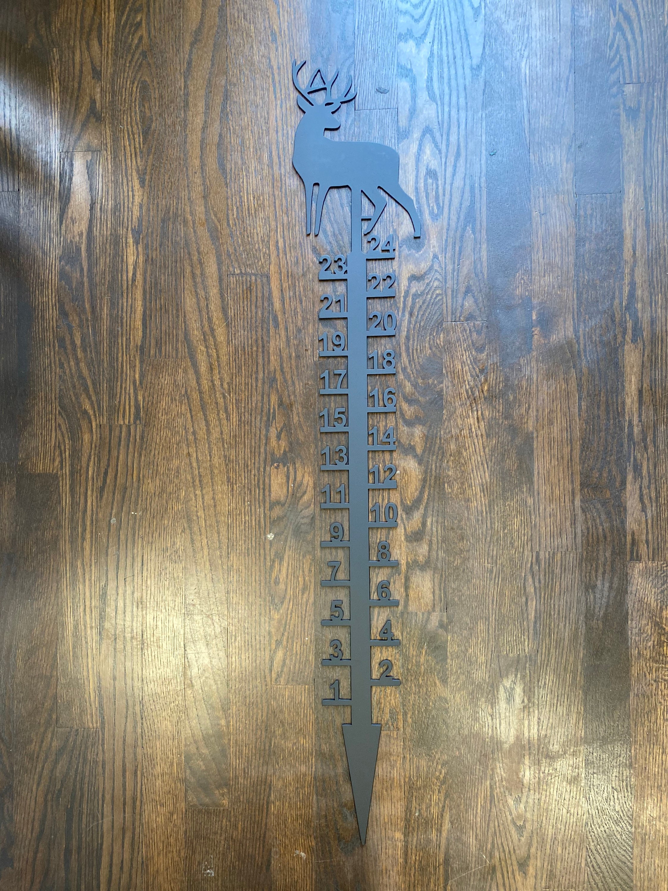 Snow Gauge / Snow Ruler / Metal Snow Ruler / Metal Snow Gage / Snowman ...