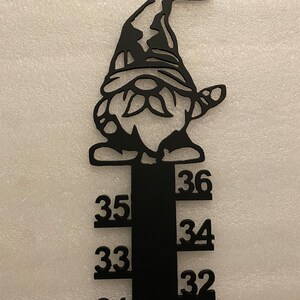 Snow Gauge / Snow Ruler / Metal Snow Ruler / Metal Snow Gage / Snowman ...