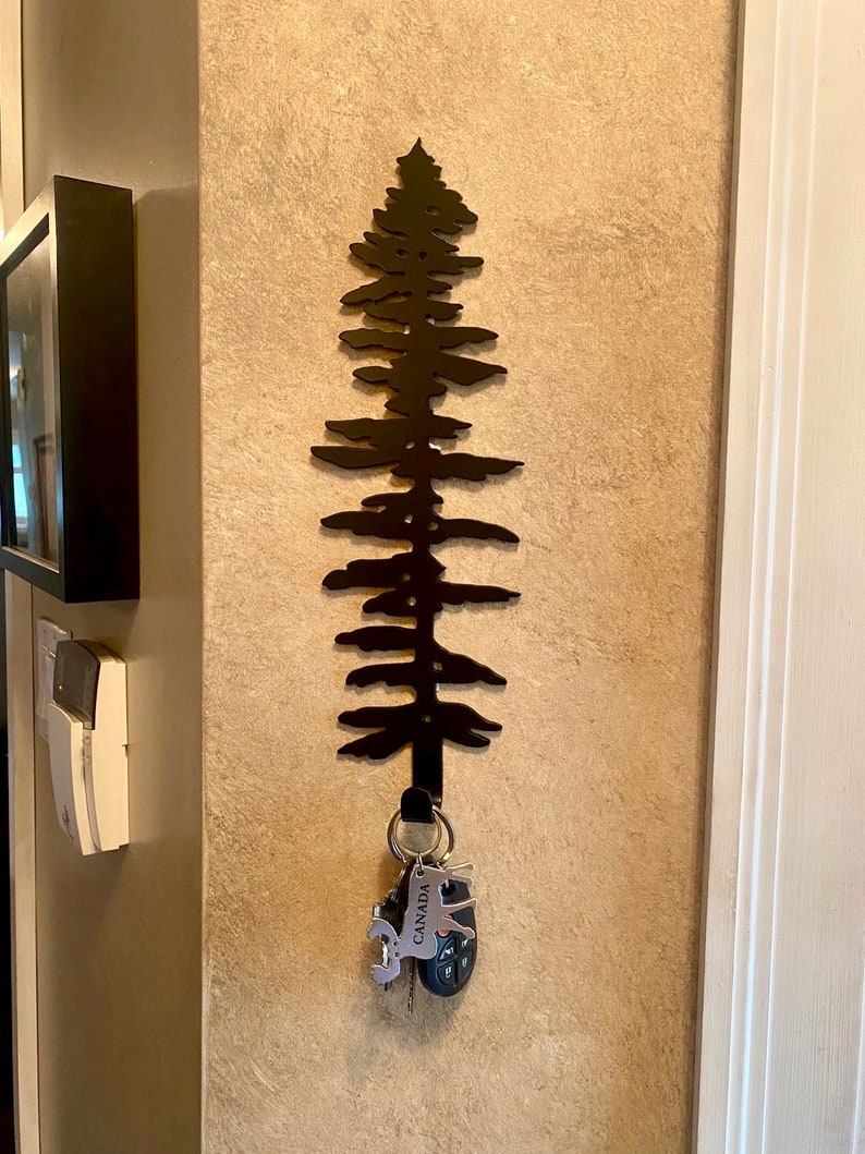 Tree Key Holder / Metal Tree Keyhook / Tree Metal Hook / Forest Home ...