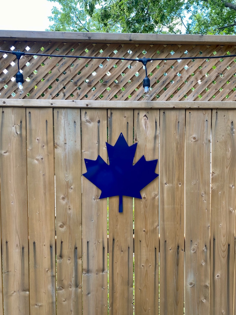 Metal Maple Leaf /maple Leaf Wall Art / Maple Leaf Home Decor ...