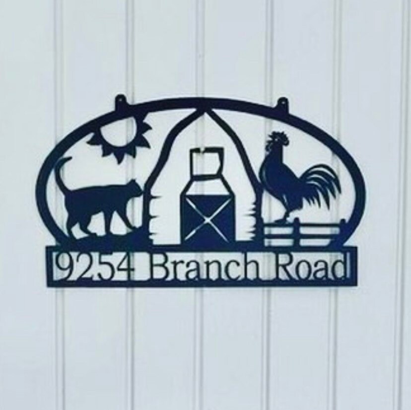 Custom Farm Sign / the Farm Sign / Personalized Farming Sign / Metal ...