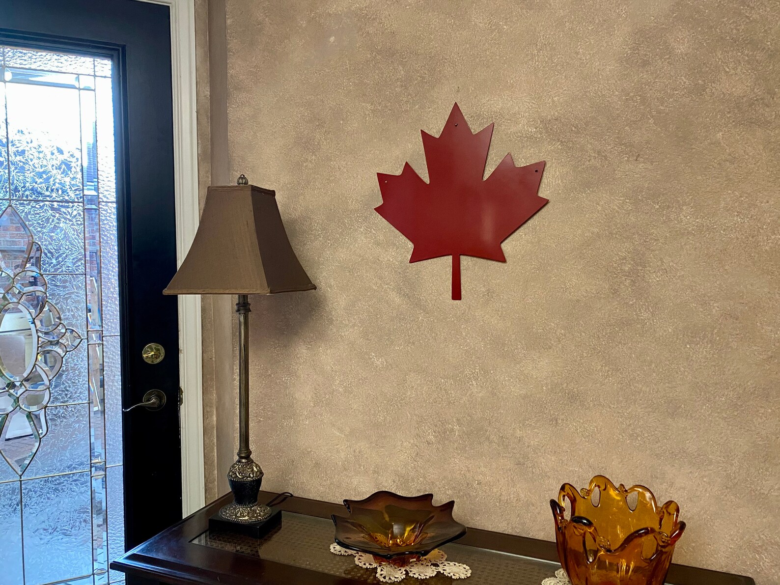 Metal Maple Leaf /maple Leaf Wall Art / Maple Leaf Home Decor ...