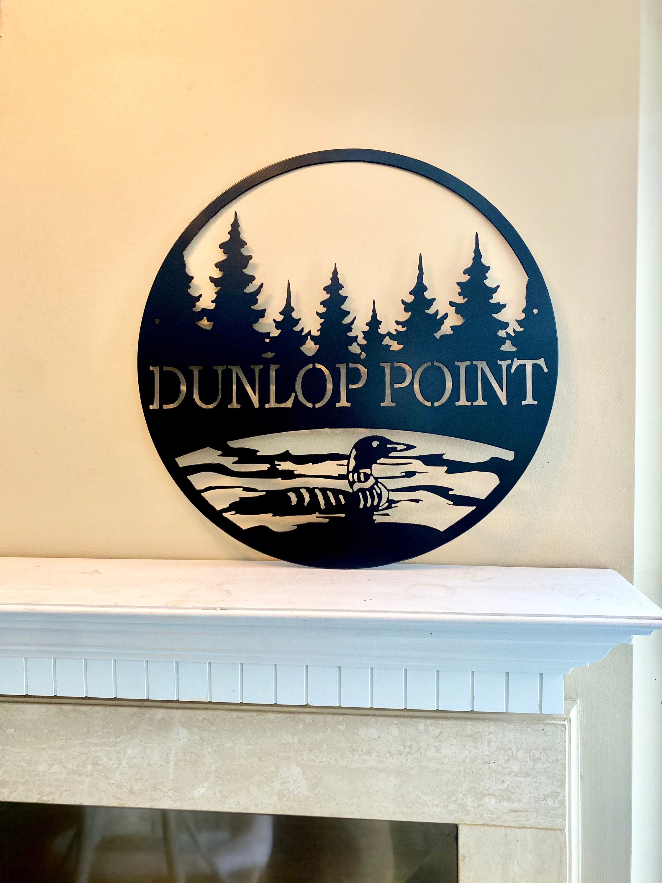 Custom Loon Cottage Sign / Custom Loon Sign / Loon Sign / Forest and ...