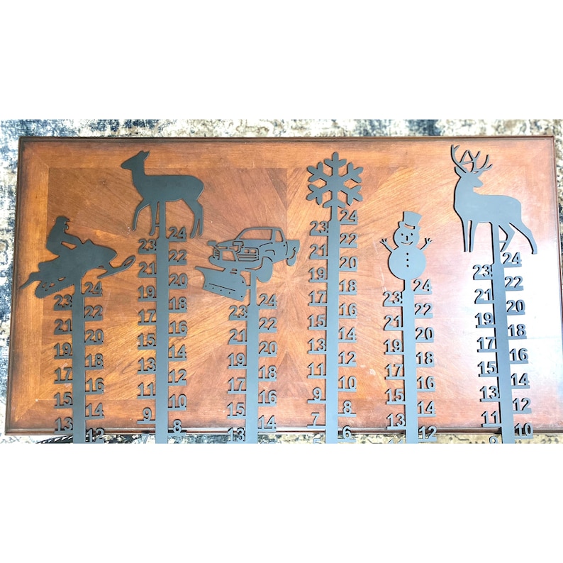 Snow Gauge / Snow Ruler / Metal Snow Ruler / Metal Snow Gage / Snowman ...