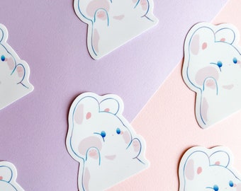 Lucky Daruma Bunny Sticker | Fairytale | Cute Anime Stickers | Kawaii ...