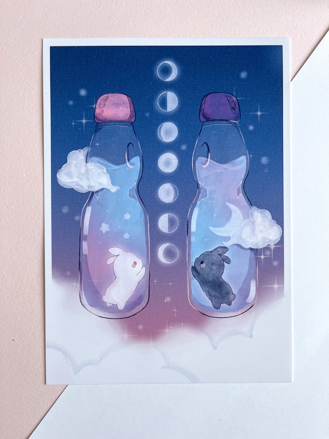 Dreamy Ramune Art Print Cute Art Print Kawaii Art Print - Etsy