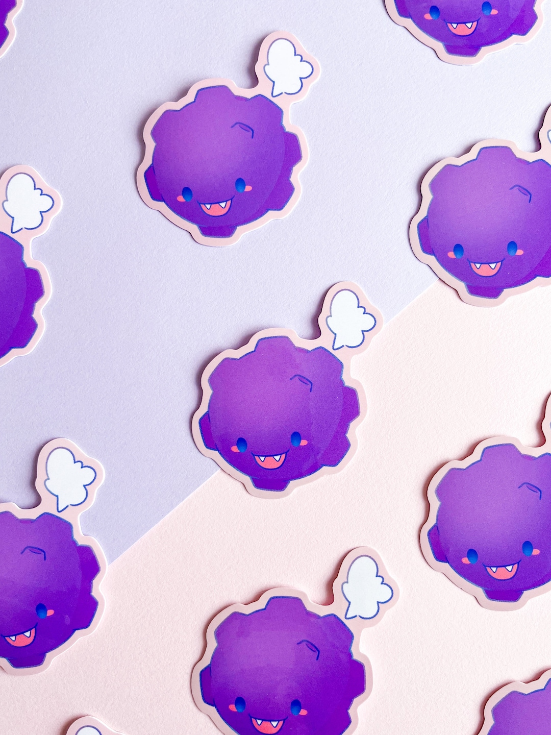 Round Baby Koffing Sticker | Cute Anime Stickers | Kawaii Stickers ...