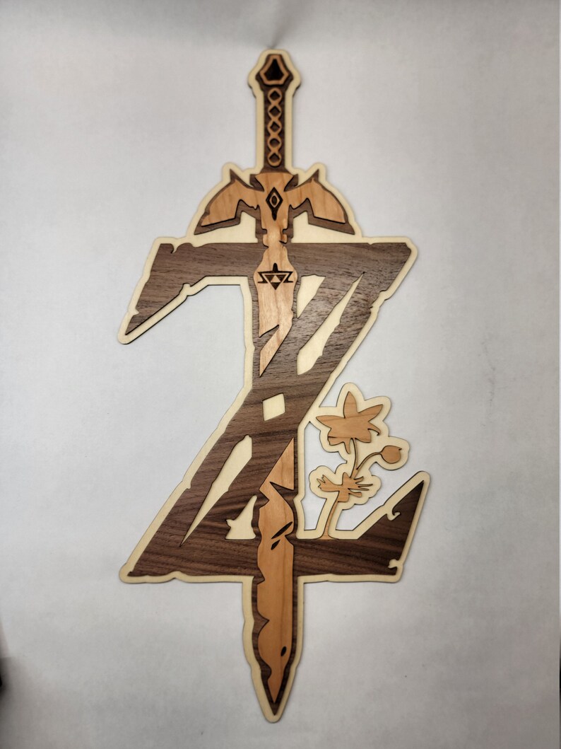Legend of Zelda Sign Zelda Art Nintendo Art Zelda Decor Zelda - Etsy