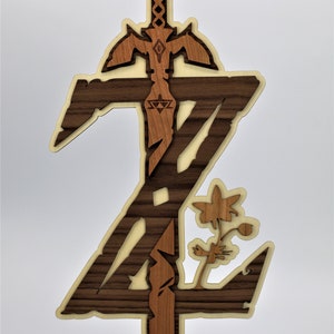 Legend of Zelda Sign Zelda Art Nintendo Art Zelda Decor Zelda Gift ...