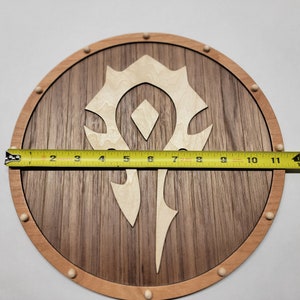 World of Warcraft Decorative Wooden Shield, Horde Shield Wow Gift ...