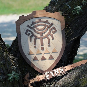 Legend of Zelda Zonai Shield, Tears of the Kingdom, Zelda Decor, Zelda ...