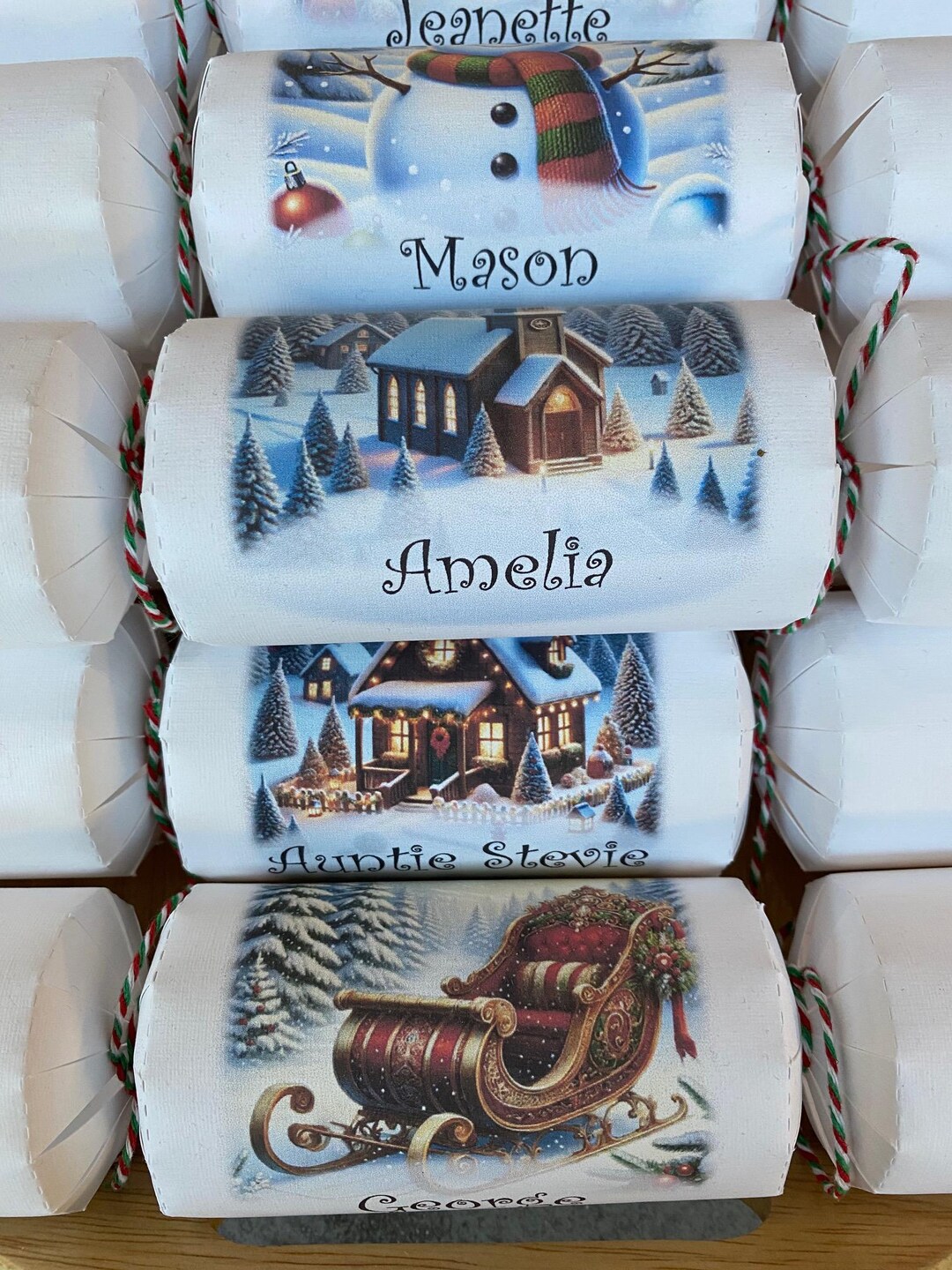 Personalised Christmas Crackers, Create Your Own. Unique Christmas ...