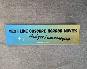 Cujo Ford Pinto Horror Bumper Sticker - Etsy