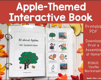 Book apple - Etsy