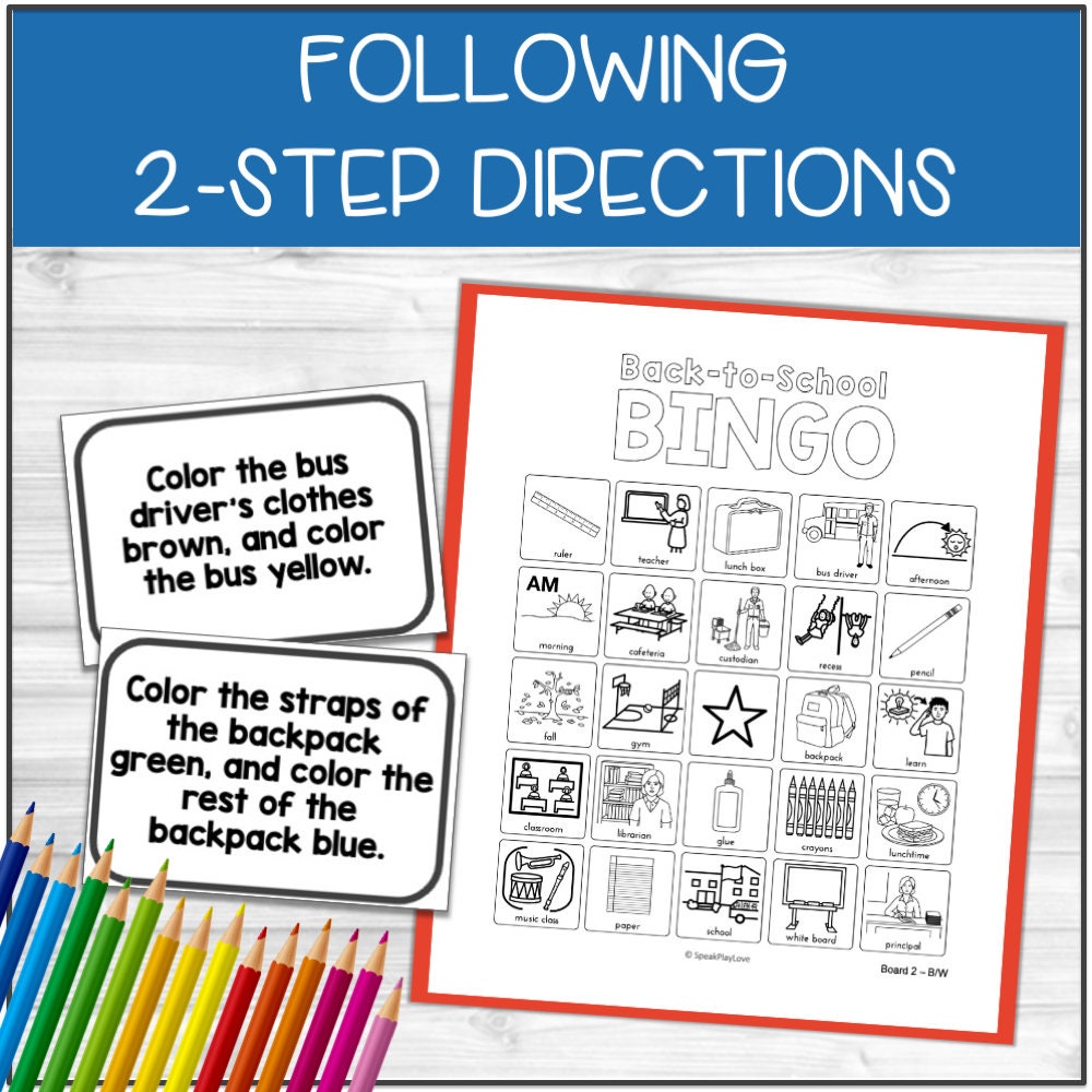 Printable Back-to-school Bingo Activity, 32 Bingo Boards, Language ...