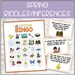 Printable Spring Bingo Activity, 32 Bingo Boards, Language Learning ...
