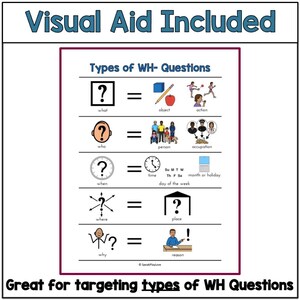 Fall Picture Scenes: WH Questions for Speech Therapy (printable PDF) - Etsy