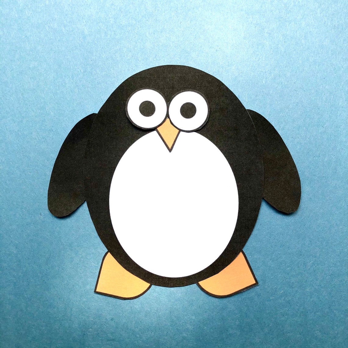 Printable Winter Craft for Kids, Roll-a-penguin Game and Craft, Arctic ...