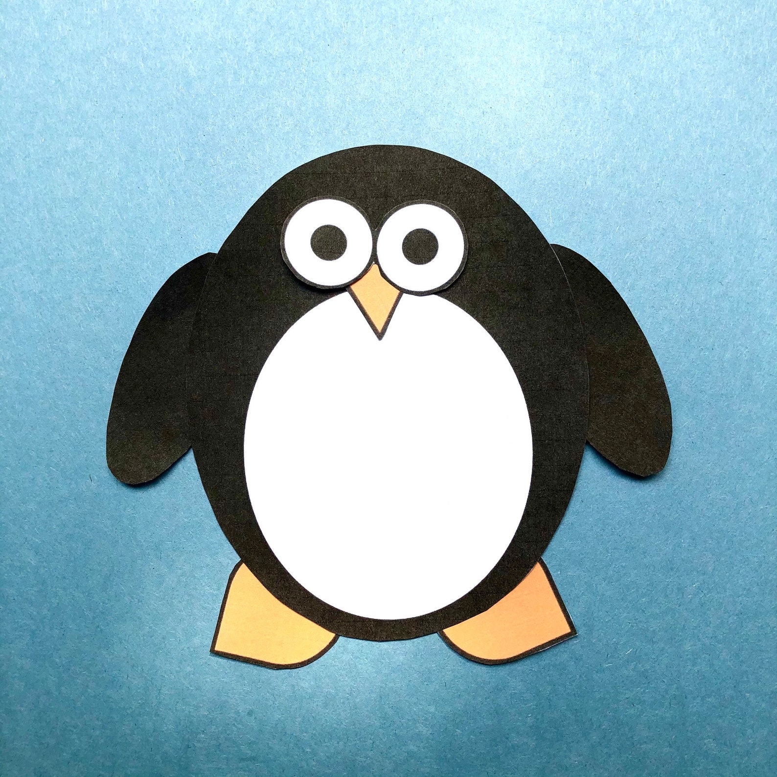 Printable Winter Craft for Kids, Roll-a-penguin Game and Craft, Arctic ...