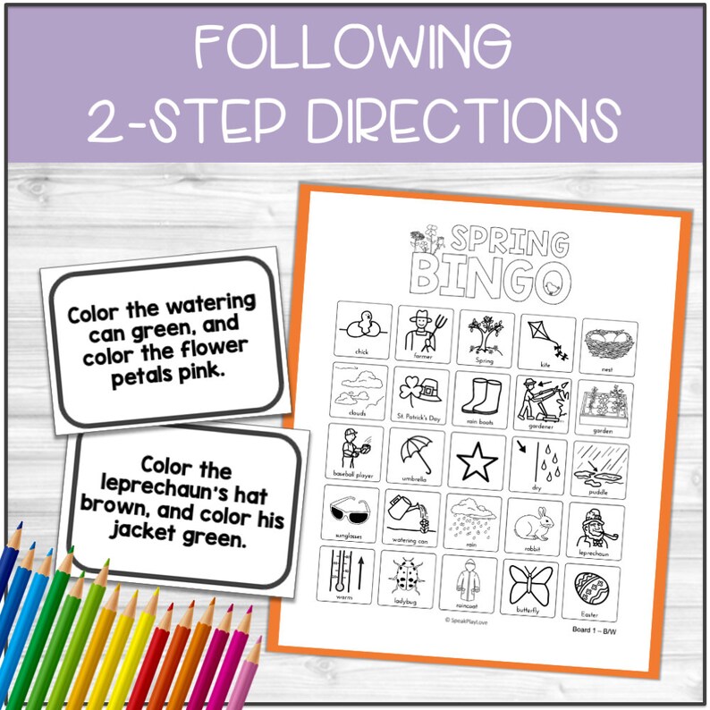 Printable Spring Bingo Activity, 32 Bingo Boards, Language Learning ...