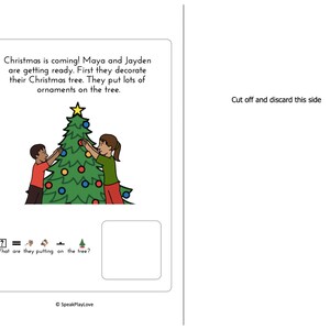 Printable Christmas Interactive Book With Wh Questions, Christmas ...