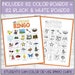 Printable Spring Bingo Activity, 32 Bingo Boards, Language Learning ...