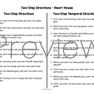 Printable Valentine's Day Following Directions Coloring Pages, Digital ...