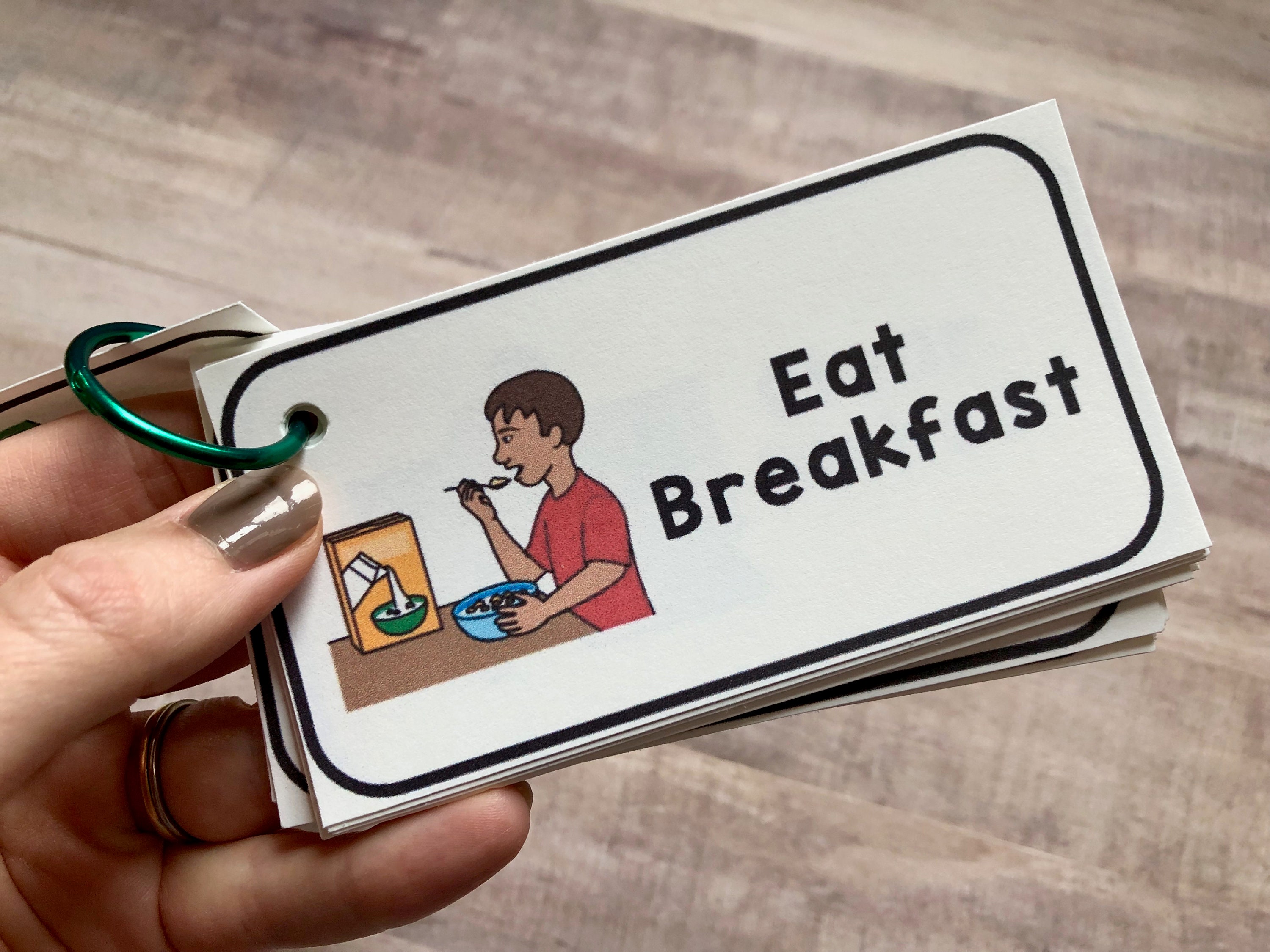 Kids' Morning & Bedtime Routine Cards: Visual Checklist (digital ...