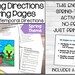Printable Spring Following Directions Coloring Pages, Speech Therapy ...