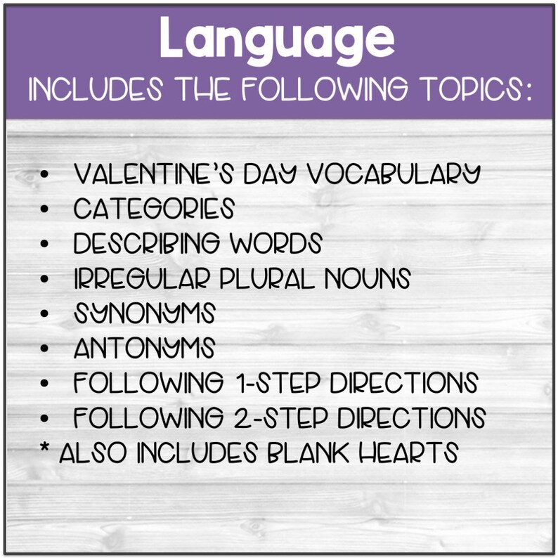 Printable Valentine's Day Speech Therapy Craft, Articulation Worksheets ...