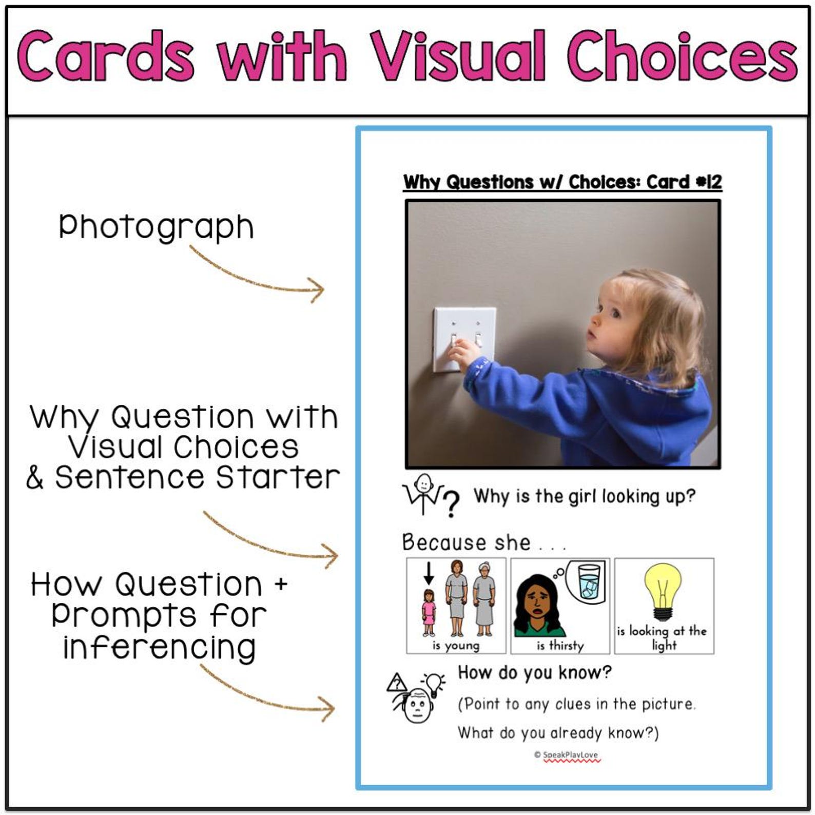 Why Questions Cards Printable; WH Questions With Visual Supports ...