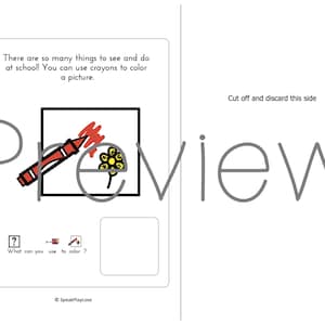 Printable Interactive Books With School-theme, Back to School Speech ...