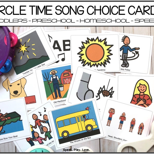 Circle Time Activity - Etsy
