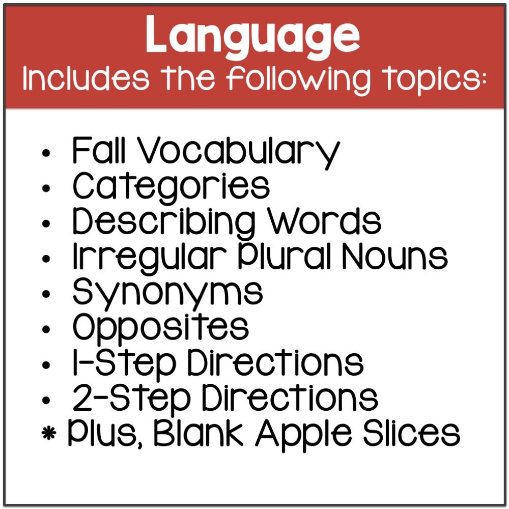 Printable Speech Therapy Craft, Fall, Thanksgiving, Articulation ...