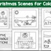 Printable Christmas Following Directions Coloring Pages, Digital ...