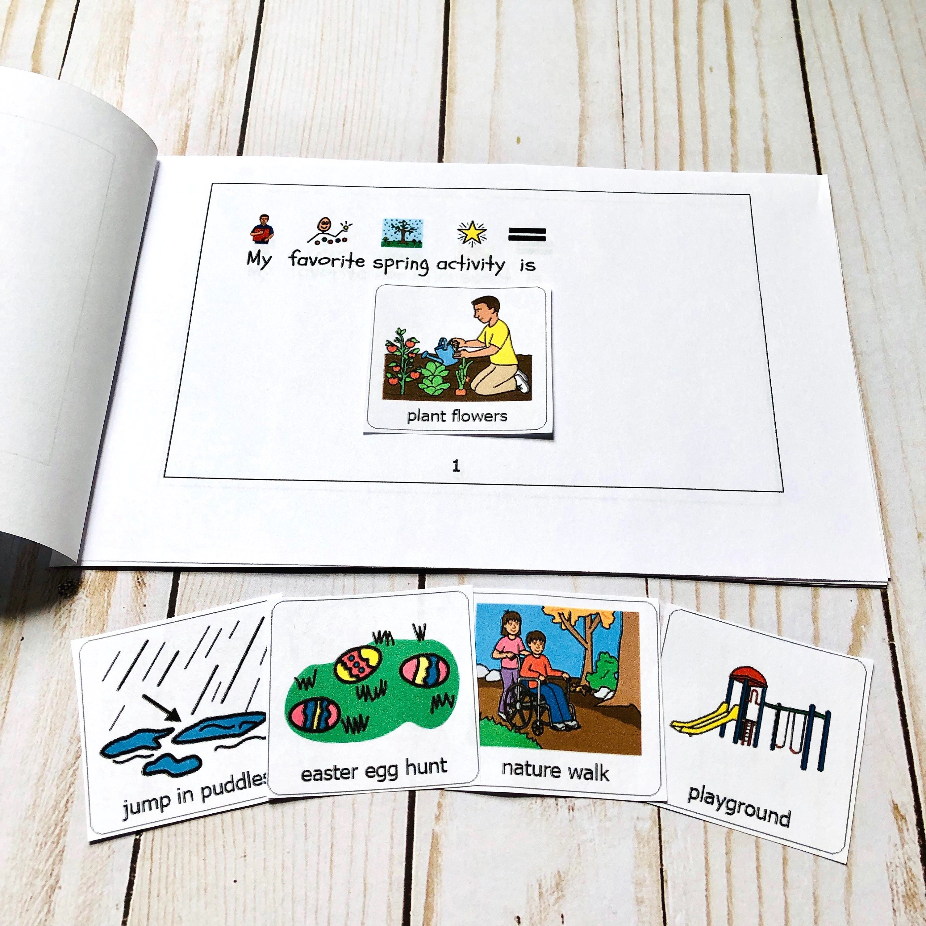 Printable Spring Speech Therapy Activities Bundle Interactive - Etsy