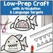 Printable Summer Speech Therapy Shark Craft, Articulation Summer ...