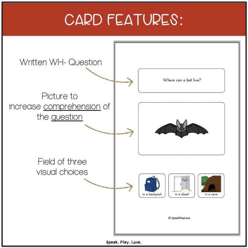 Printable Fall WH Questions Task Cards: Speech Therapy Activity (PDF ...