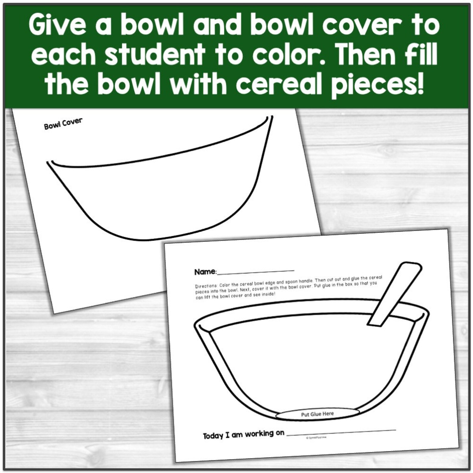 Printable St Patrick's Day Speech Therapy Craft, Articulation ...