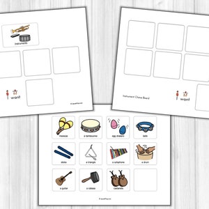 Printable Circle Time Song Visuals: Toddler & Preschool Communication ...