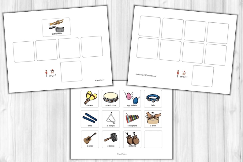 Printable Circle Time Song Visuals: Toddler & Preschool Communication ...