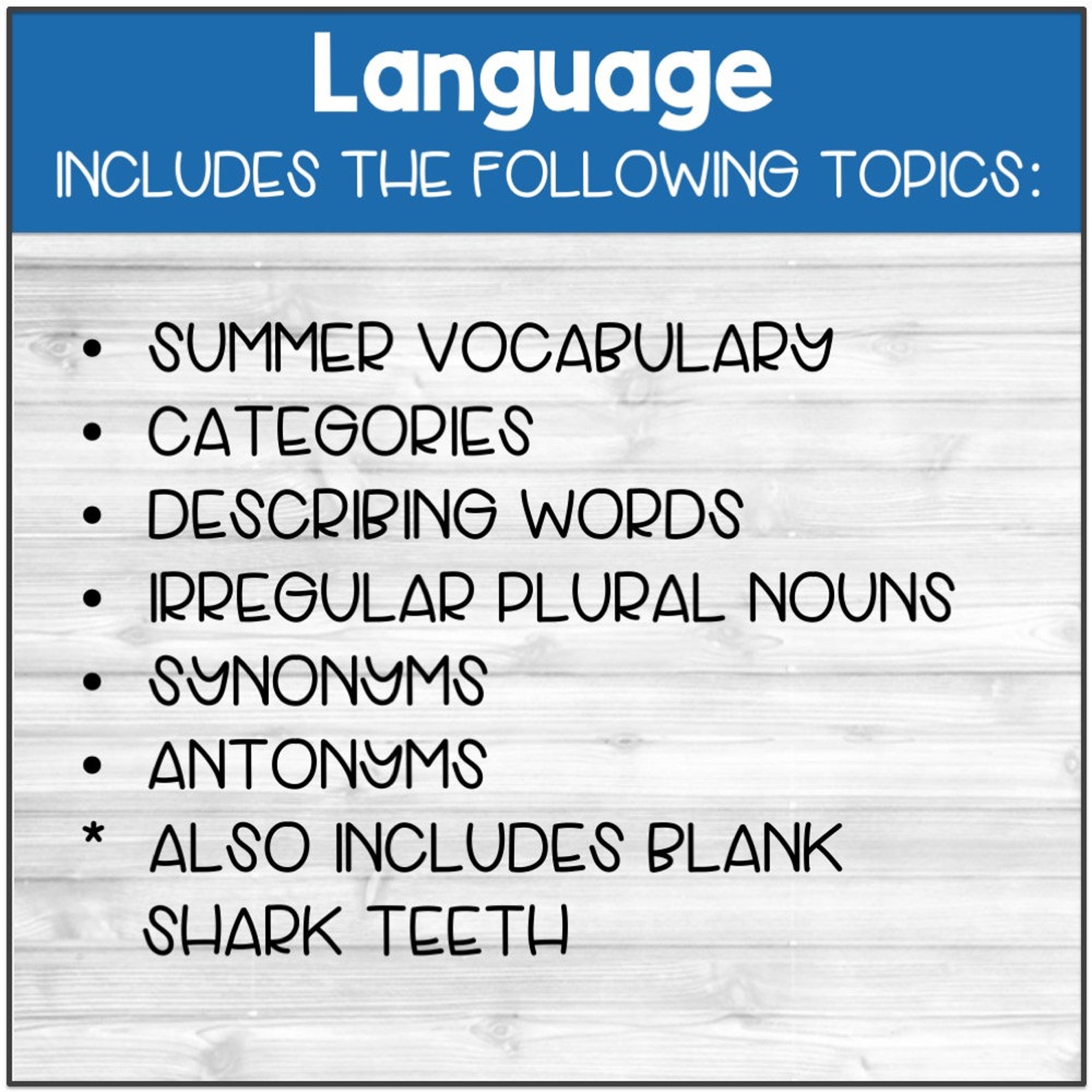 Printable Summer Speech Therapy Shark Craft, Articulation Summer ...