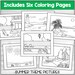 Printable Summer Following Directions Coloring Pages, Digital Download ...