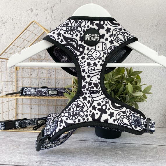 Dog Harness Tattoo Dog Harness Neoprene Dog Harness - Etsy